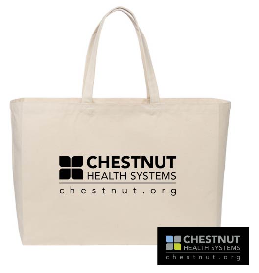 Canvas Tote Bag – Chestnut Health Systems Bookstore
